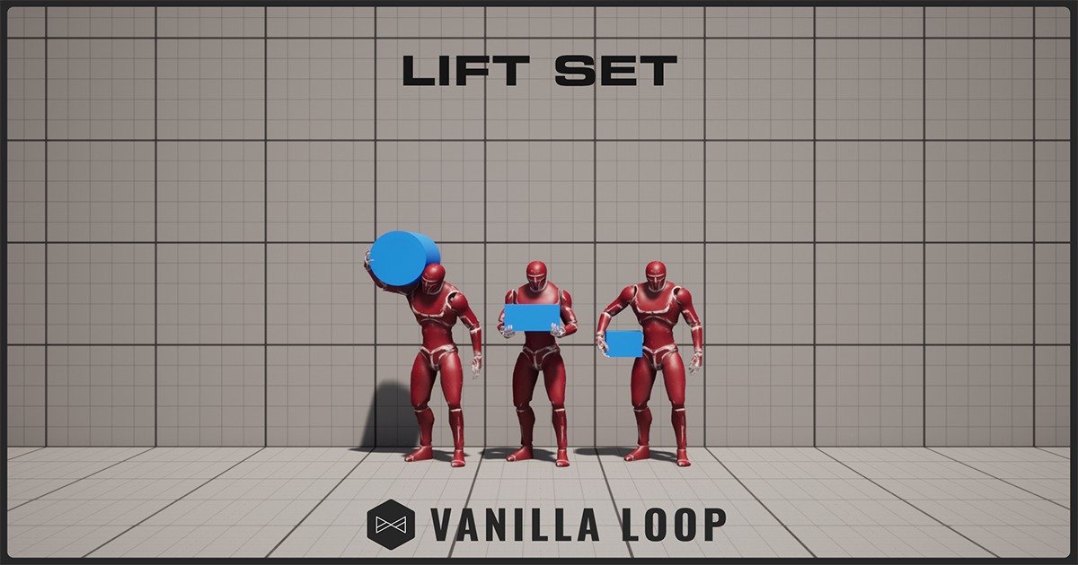 Lift Set | 3D Animations | Unity Asset Store
