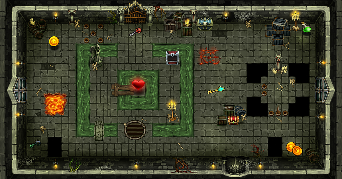 2D Dungeon Tile Pack | 2D Tiles | Unity Asset Store