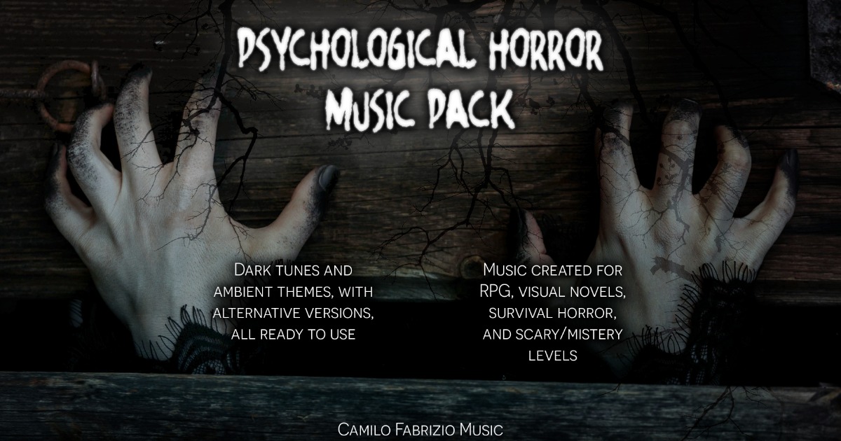 Breaking Unease - Psychological Horror Music Pack | Audio Music | Unity ...
