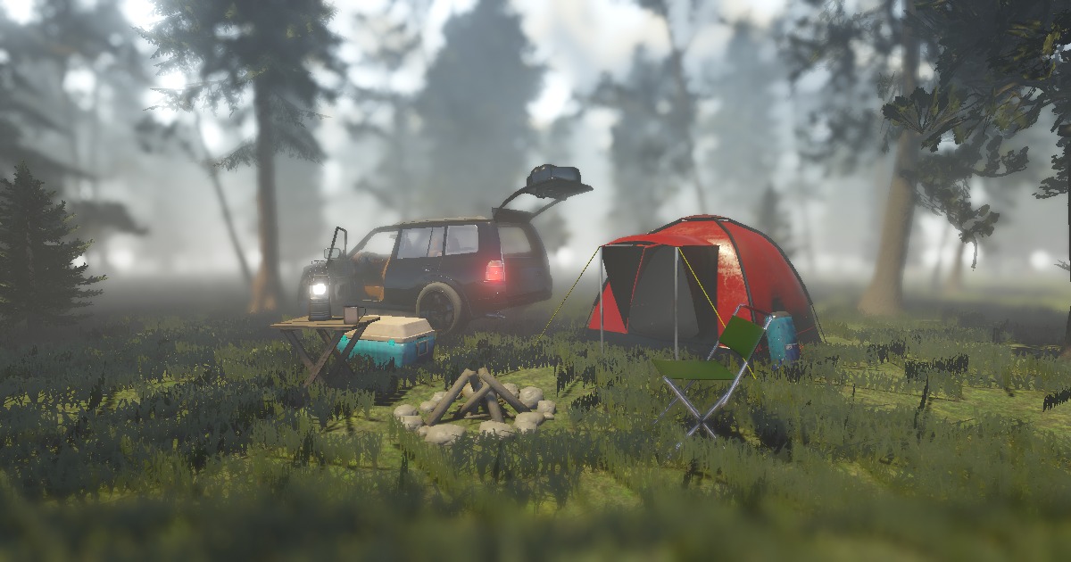 Camping Props PBR | 3D Props | Unity Asset Store