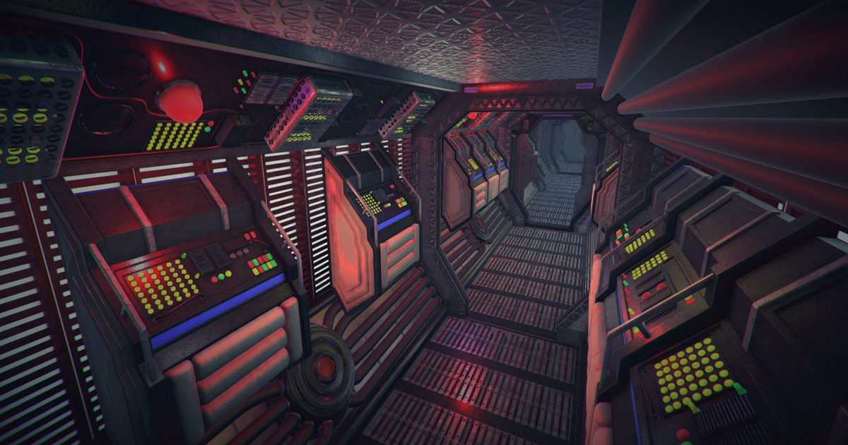 Sci-fi Corridor Vol2 | 3D Sci-Fi | Unity Asset Store