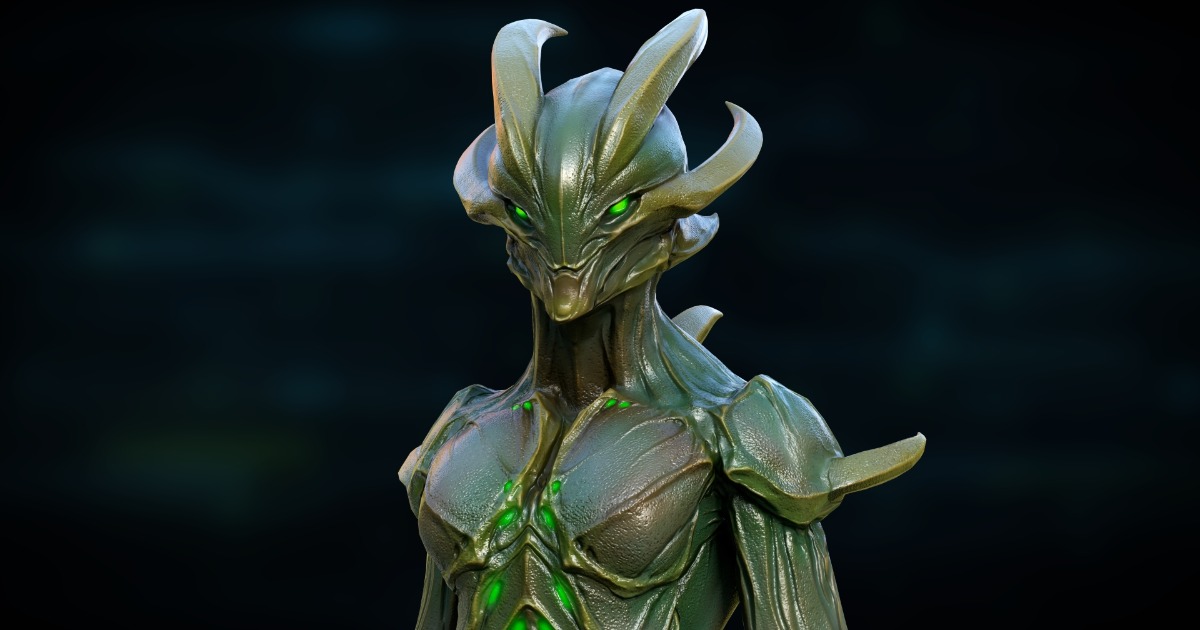 Alien Monster Queen v1 | Characters | Unity Asset Store