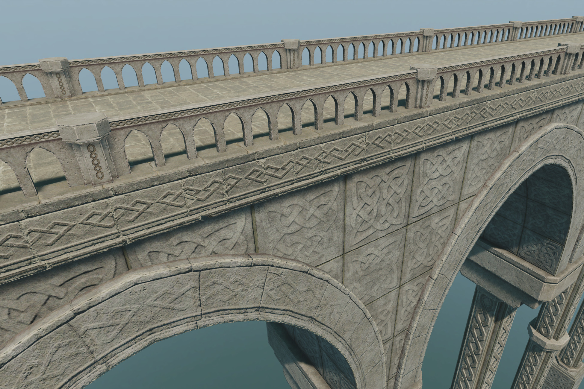 Ancient Dwarven Bridge - Modular | 3D 외부소품 | Unity Asset Store