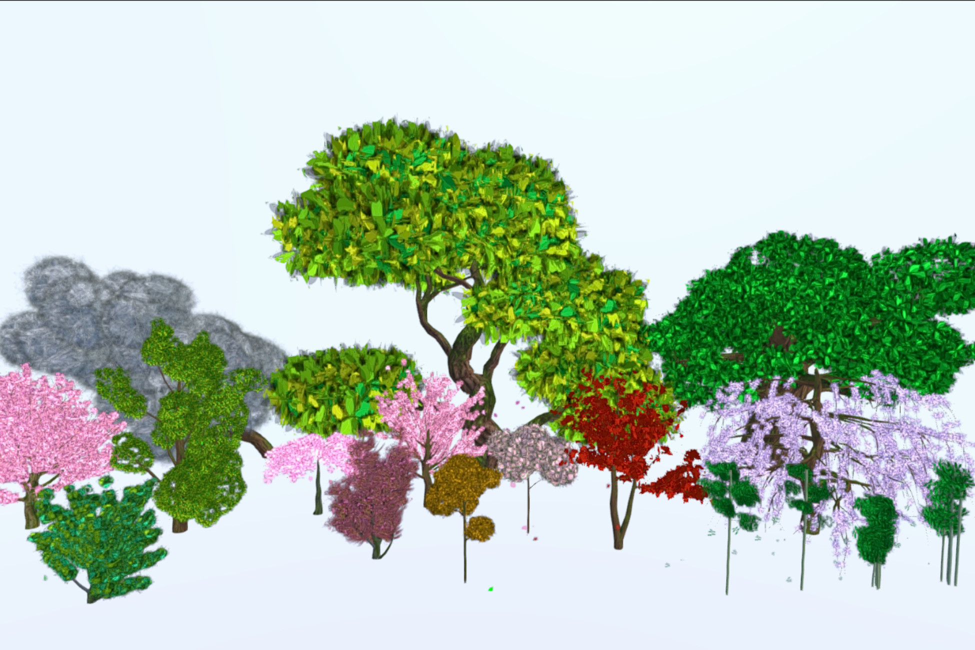 Asian Tree Package Vol. 1 | 3D Trees | Unity Asset Store