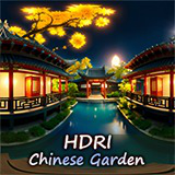 HDRI Chinese Garden Skyboxes