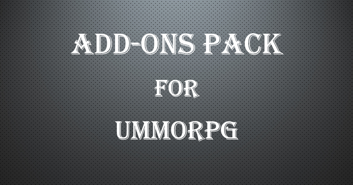 Add-ons for uMMORPG (Small Pack) | Integration | Unity Asset Store