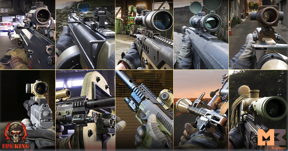 FPS Weapons Pack Vol.2 | 3D Characters | Unity Asset Store