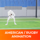 American Football & Rugby Animation