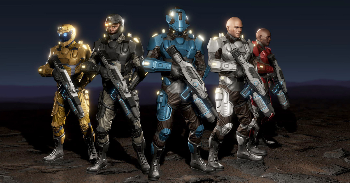 Sci Fi Space Soldier Male HD | Characters | Unity Asset Store