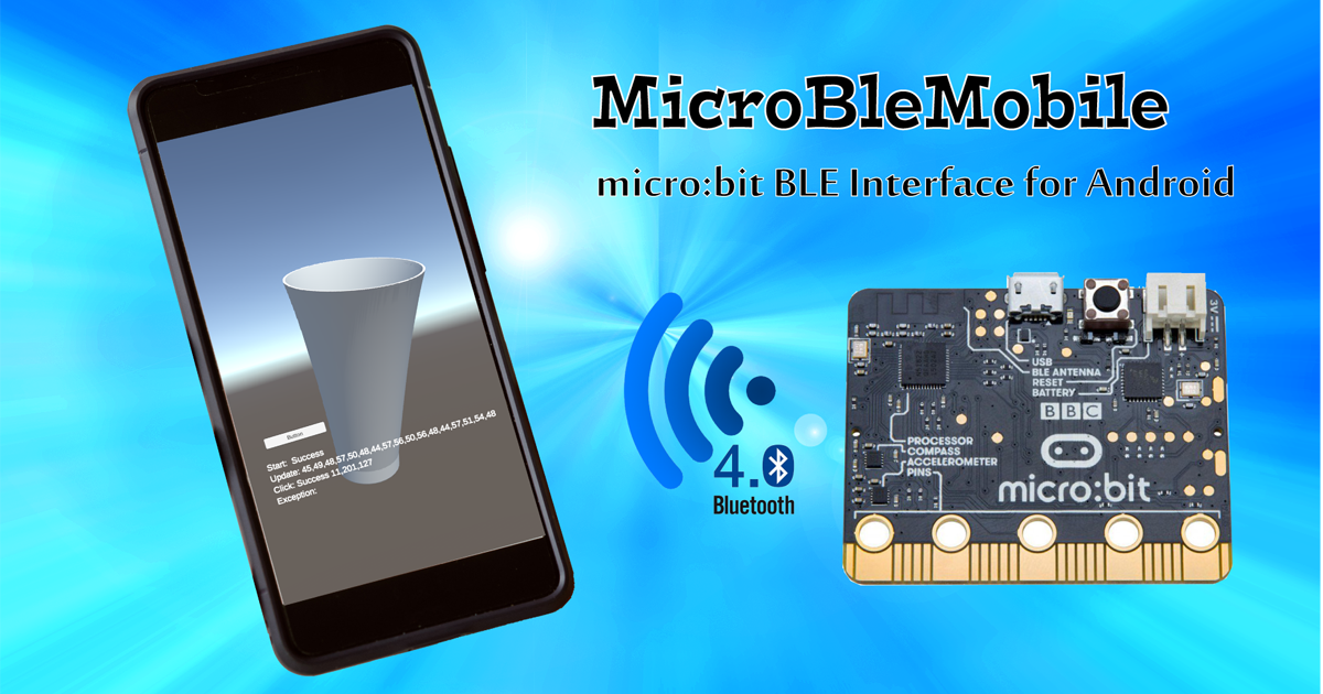 Microblemobile Microbit Ble Interface For Android Input Management