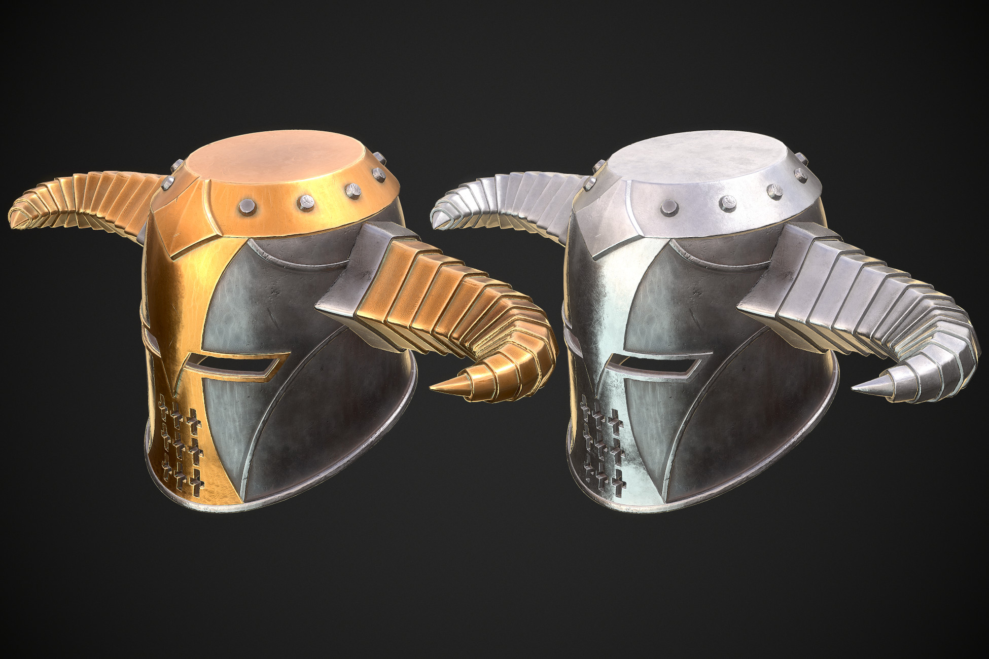 Knight Helmet 10 | Props | Unity Asset Store