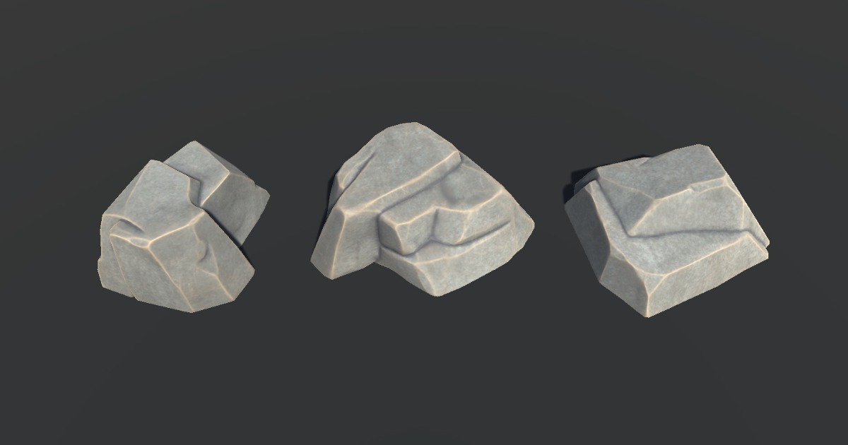 Stylized Rocks FREE Sample | 3D Environments | Unity Asset Store