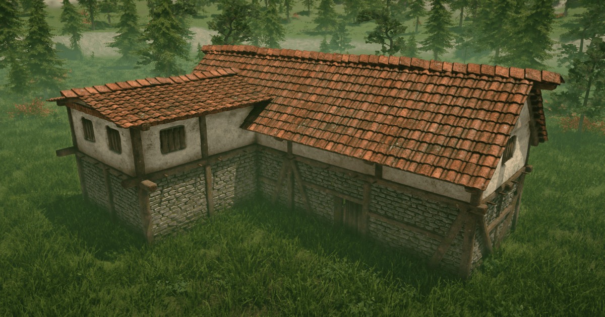 Medieval - House Large | 3D Environments | Unity Asset Store