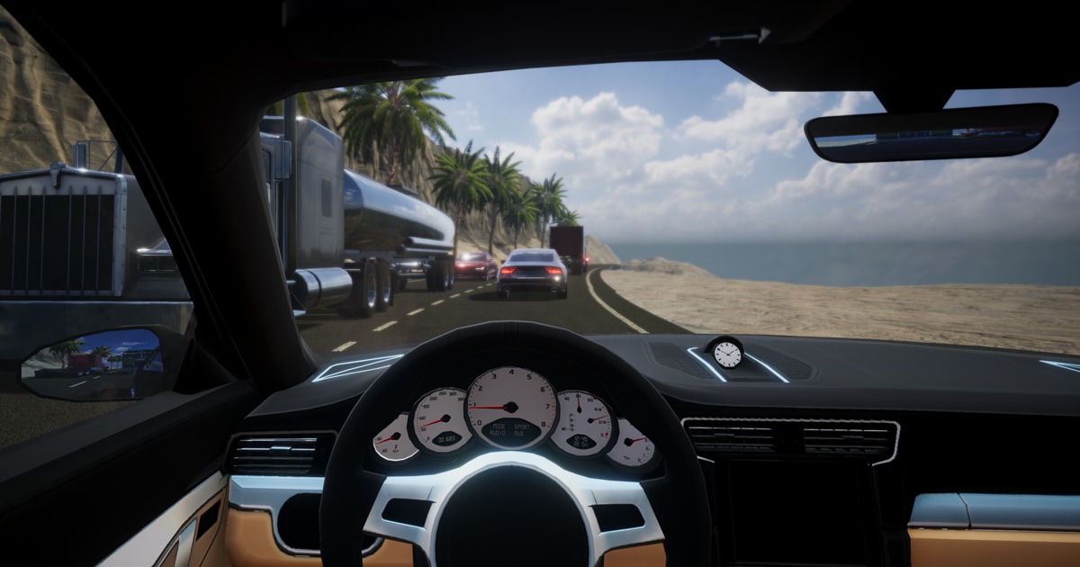 Car interior 02 | 3D Land | Unity Asset Store