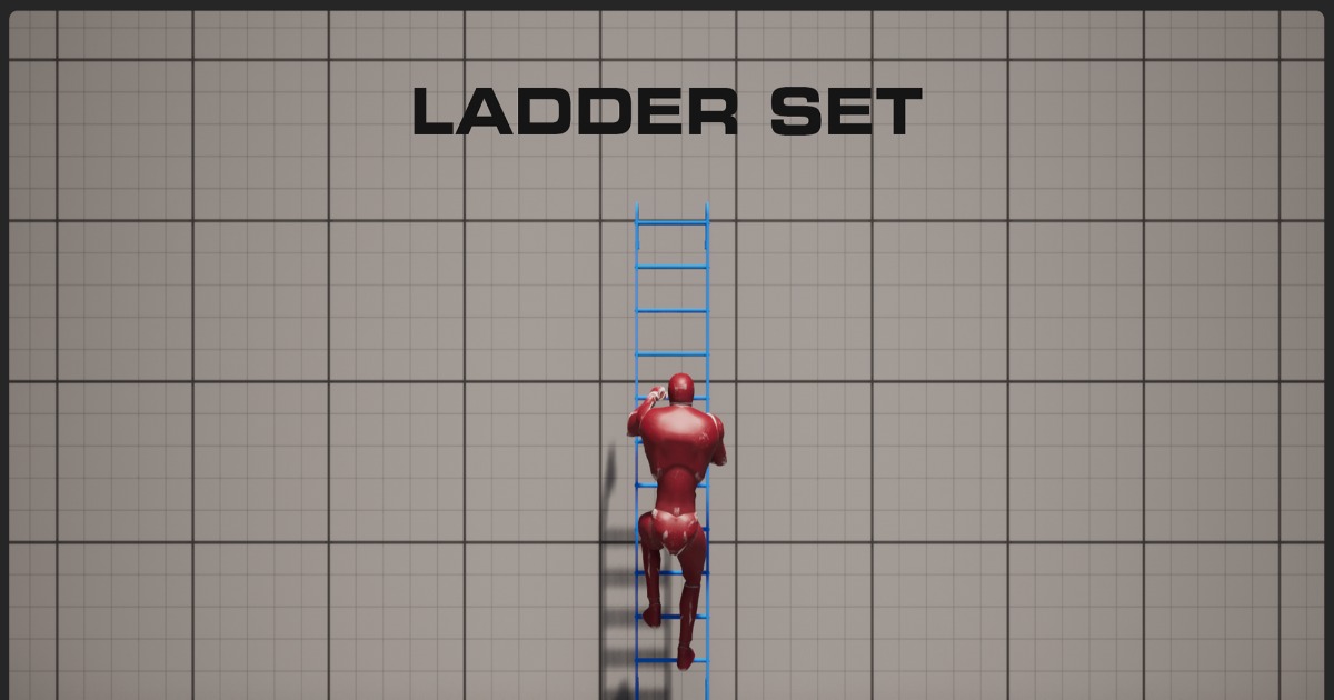 Ladder Set | 3D Animations | Unity Asset Store