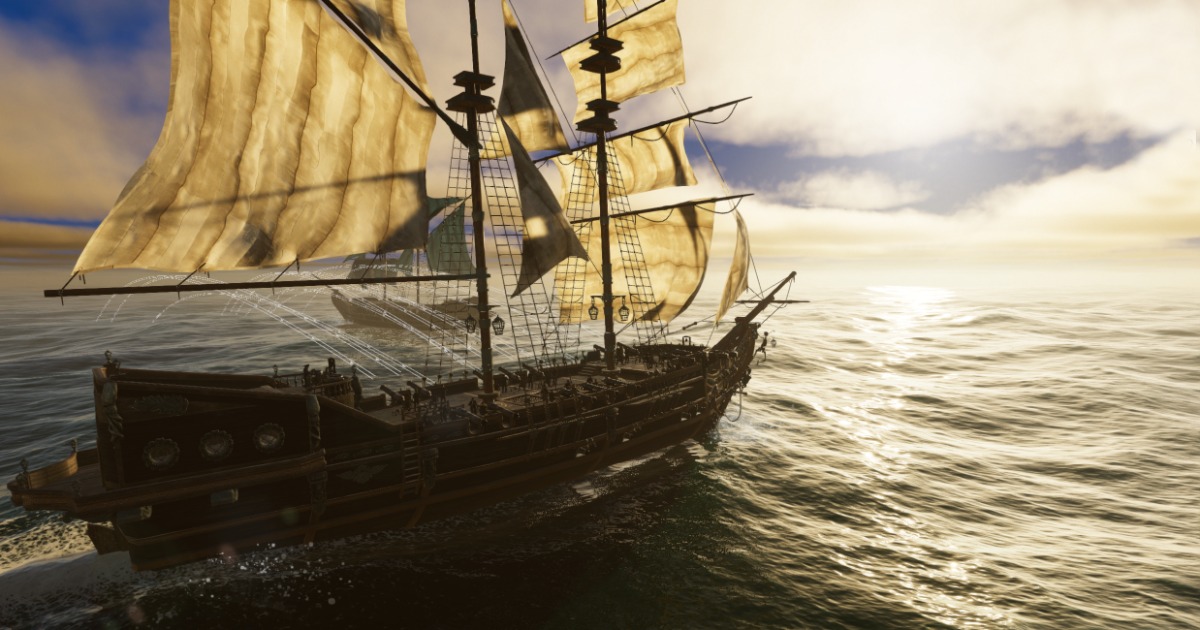Charon's Ferry Medieval Ship | 3D Sea | Unity Asset Store