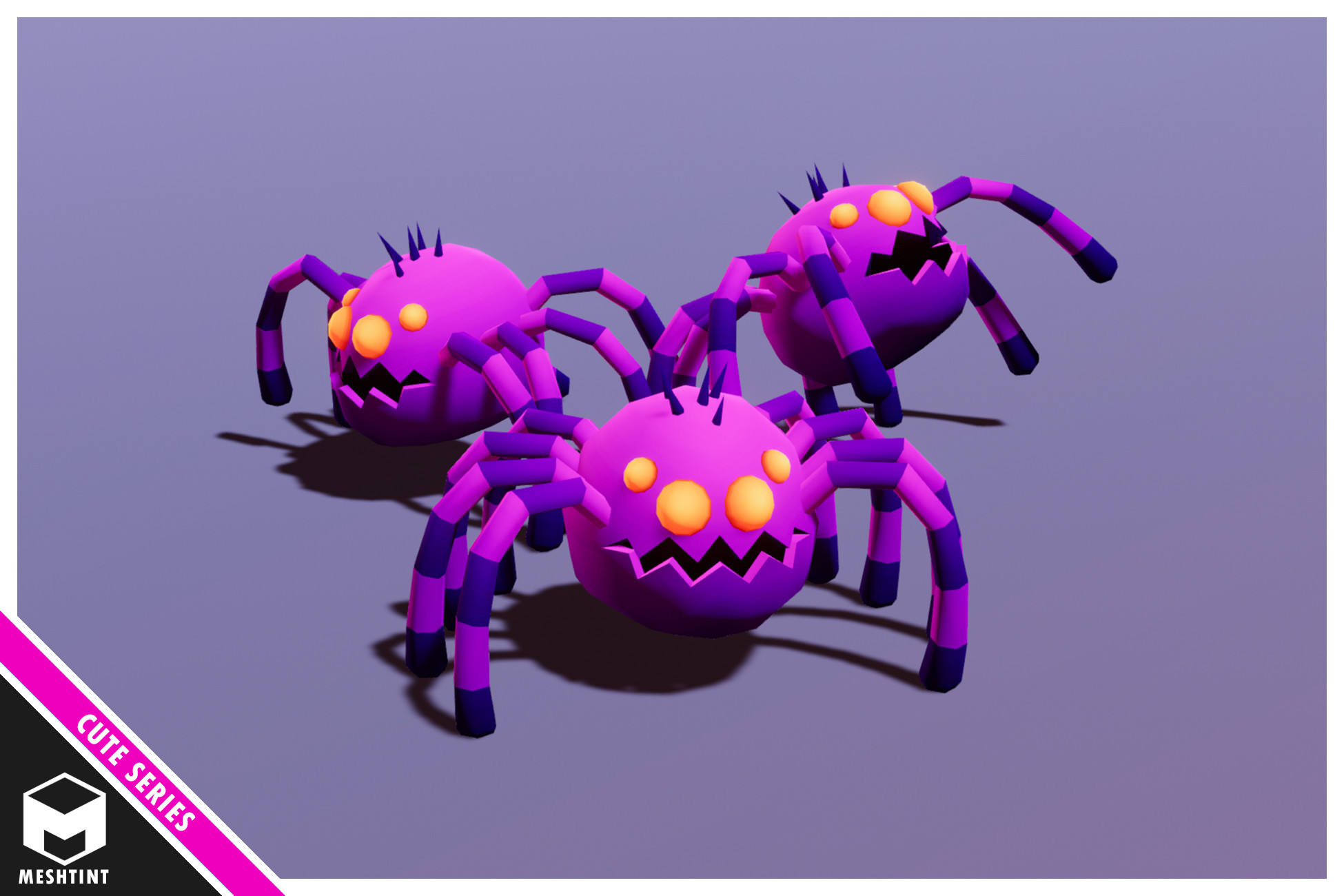 Spider Cute Series | 3D Creatures | Unity Asset Store