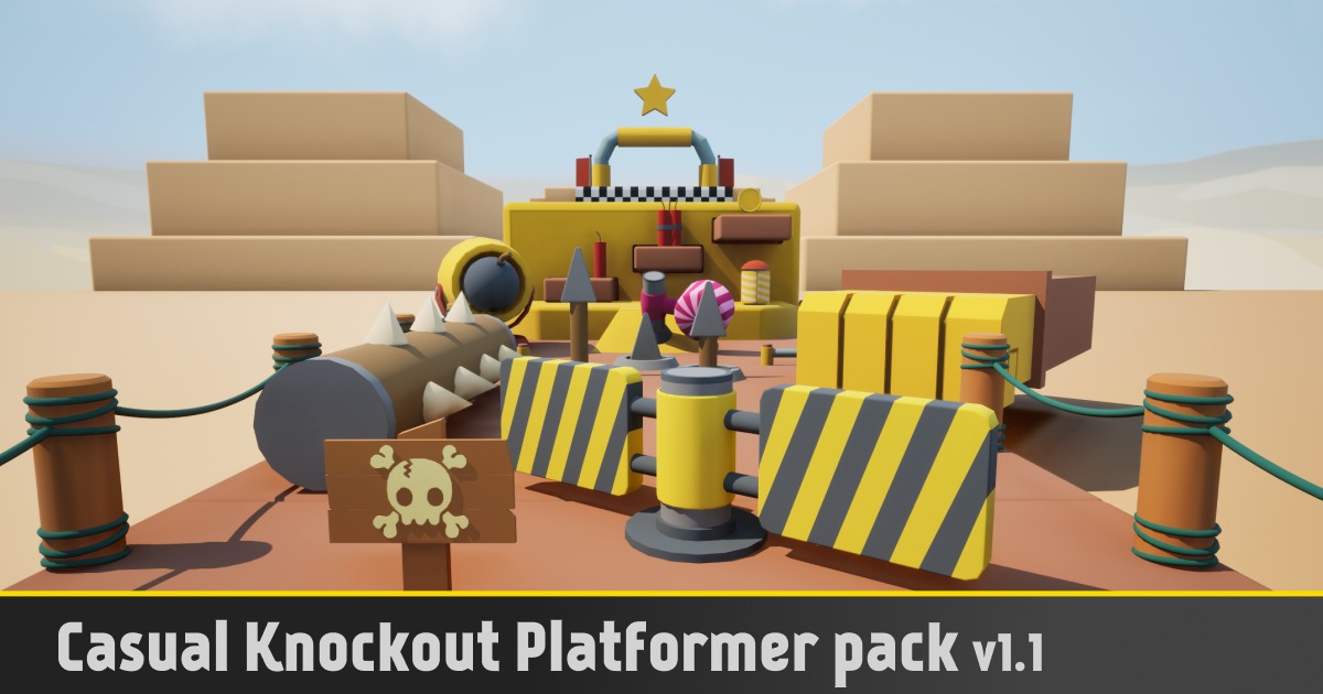 Platformer Casual Environment | 3D Exterior | Unity Asset Store