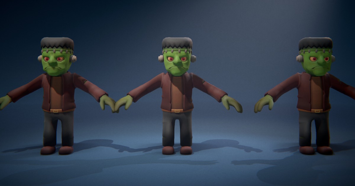Frankenstein Level 2 - Character + Animations | 3D Characters | Unity Asset Store