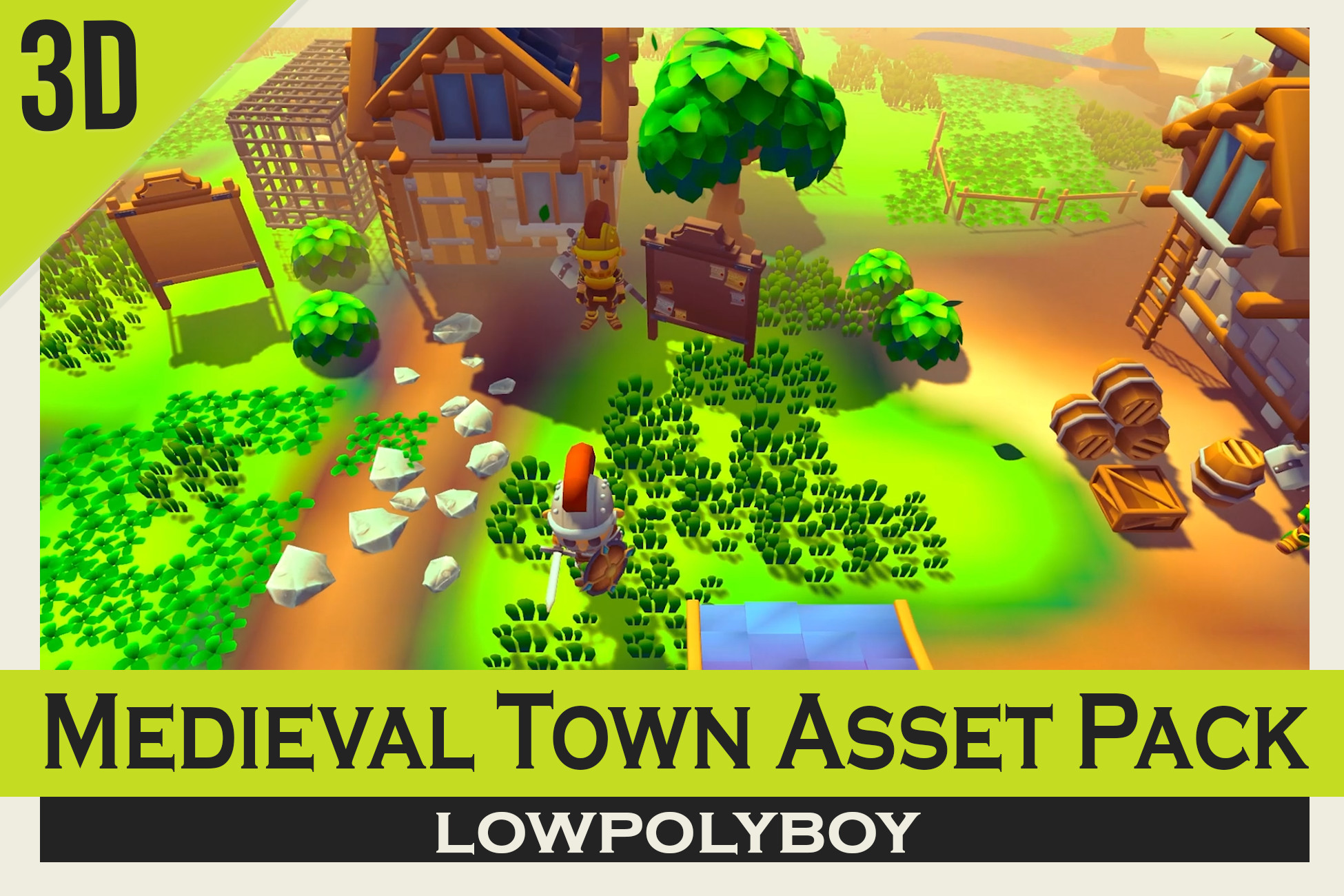 Medieval Town Asset Pack | 3D Fantasy | Unity Asset Store