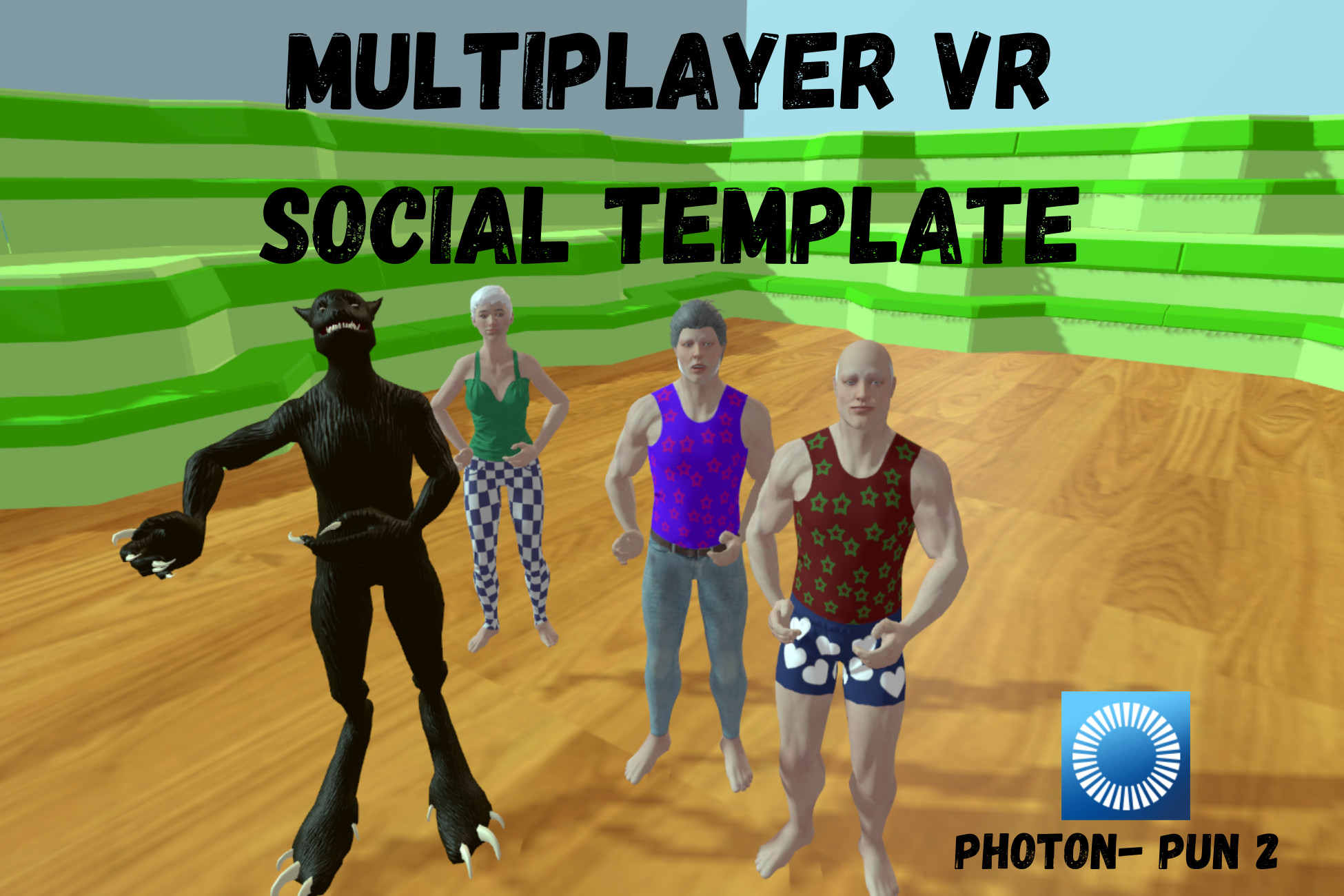 Multiplayer VR Template Systems Unity Asset Store
