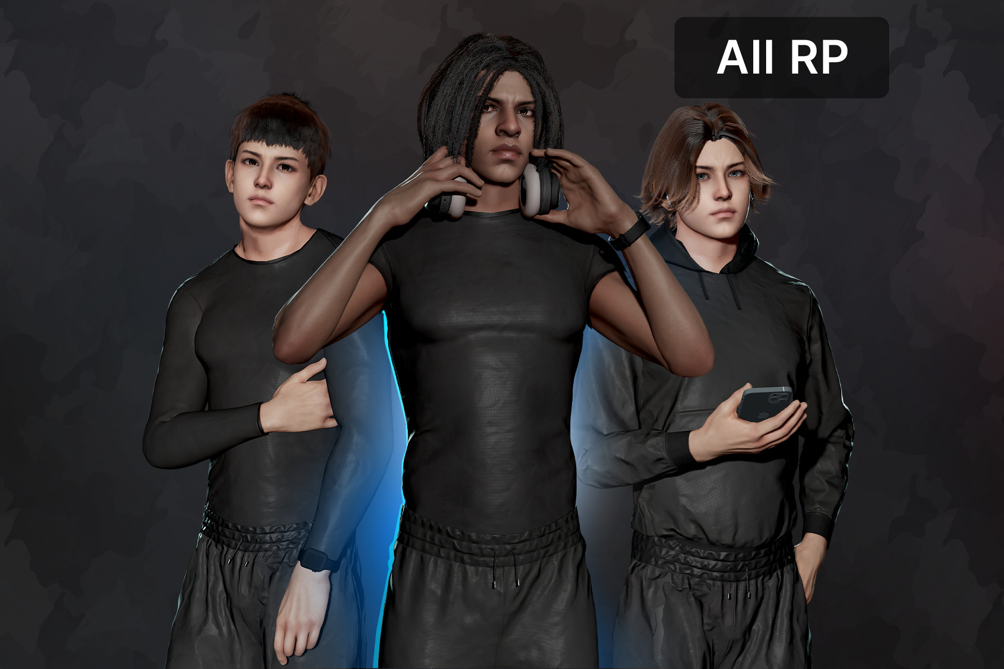 Gym Boys | Characters | Unity Asset Store