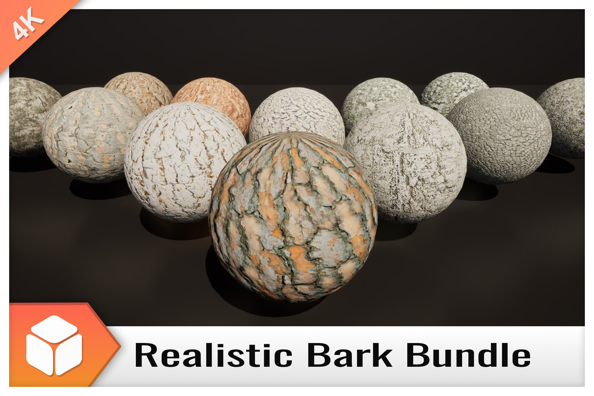 Bark - Realistic 4K PBR Collection Vol.01 | 2D Wood | Unity Asset Store