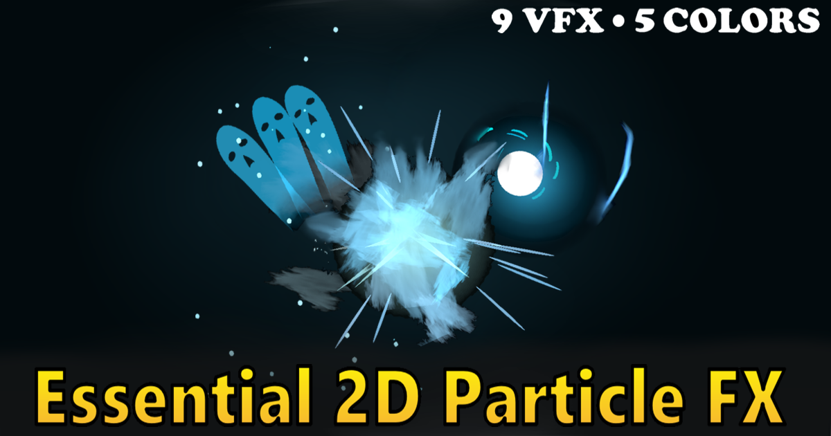 Essential 2D Particle FX – Starter Pack for Platformer Games | VFX Particles | Unity Asset Store