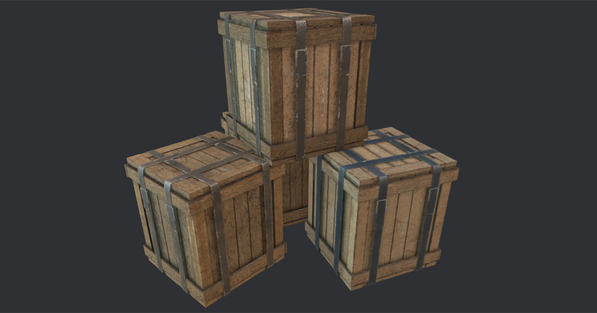 Cargo Crates PBR | 3D Exterior | Unity Asset Store