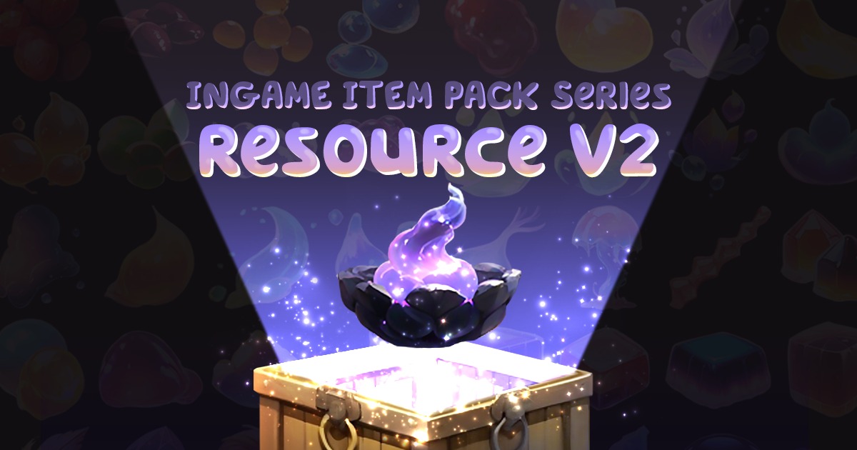 Ingame Item Pack Series - Resource V2 | VFX Particles | Unity Asset Store