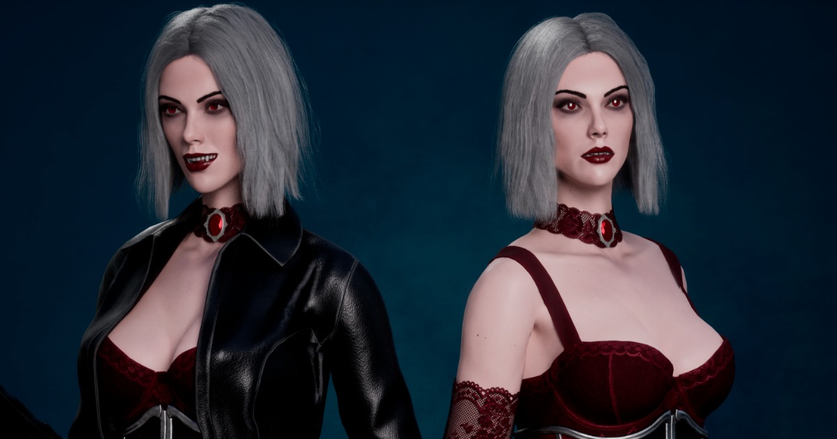 Vampire Luna | Characters | Unity Asset Store
