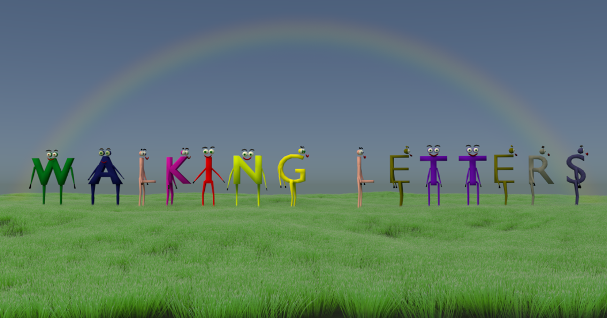 Walking Letters | 3D 캐릭터 | Unity Asset Store