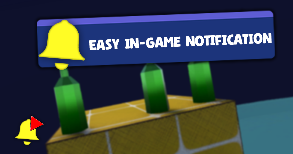 Easy In-Game Notification System | GUI Tools | Unity Asset Store