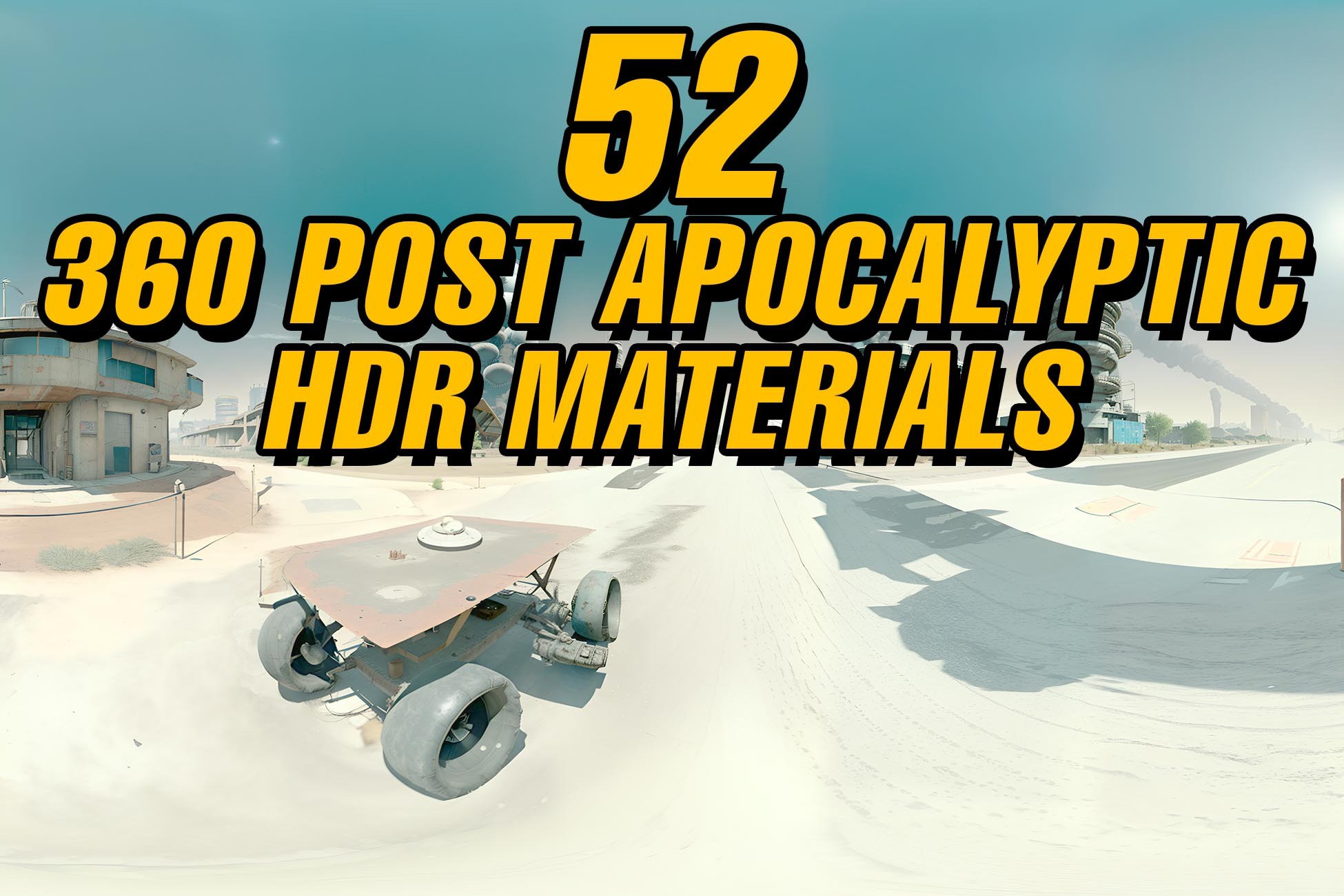 52 POST APOCALYPTIC HDR MATERIALS | 2D Sky | Unity Asset Store