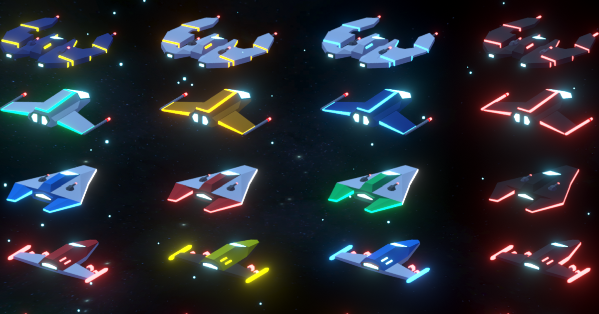 Spaceship Collection Pack | 3D Space | Unity Asset Store