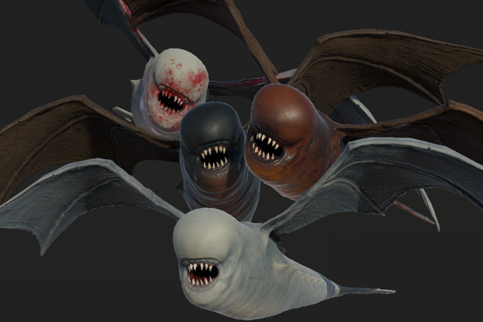 Big Worm Monster | 3D Creatures | Unity Asset Store