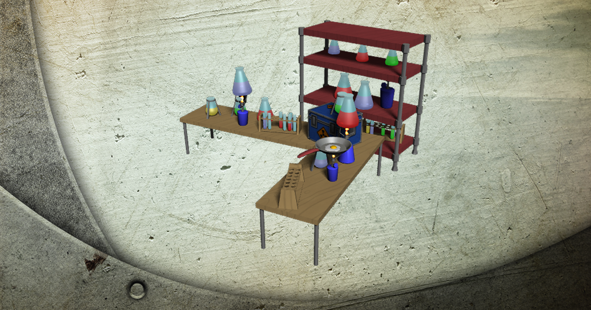 Cartoon Lab Props | 3D Industrial | Unity Asset Store