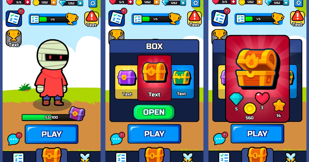 2D Game GUI | 2D GUI | Unity Asset Store