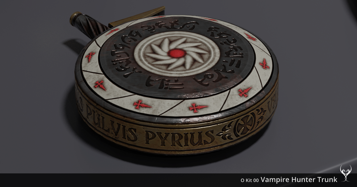 O Kit 00 Vampire Hunter Trunk | 3D Props | Unity Asset Store