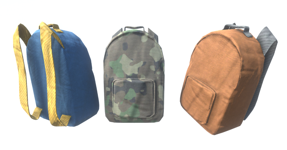 Bags - Props for Interior | 3D Interior | Unity Asset Store