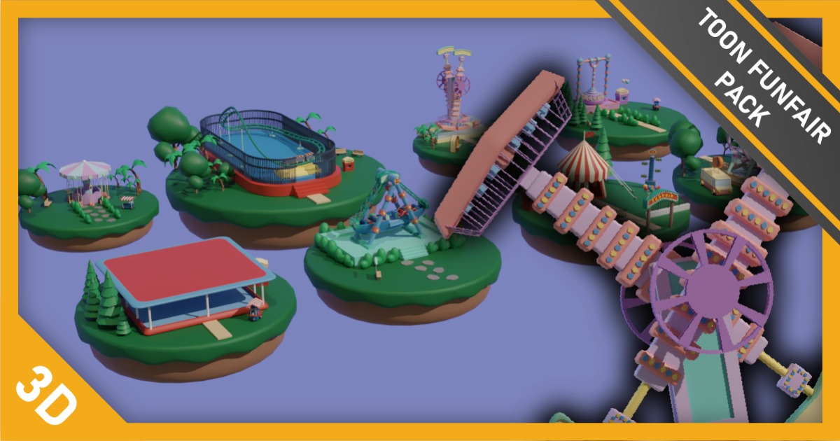 Funfair Pack | 3D Environments | Unity Asset Store