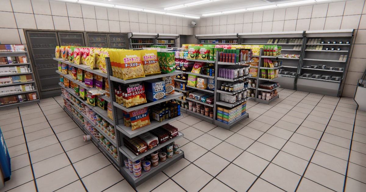 Japanese Convenience Store | 3D Environments | Unity Asset Store