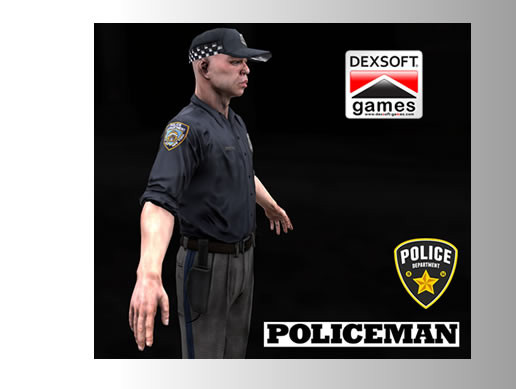 Policeman Animated Model | 角色 | Unity Asset Store