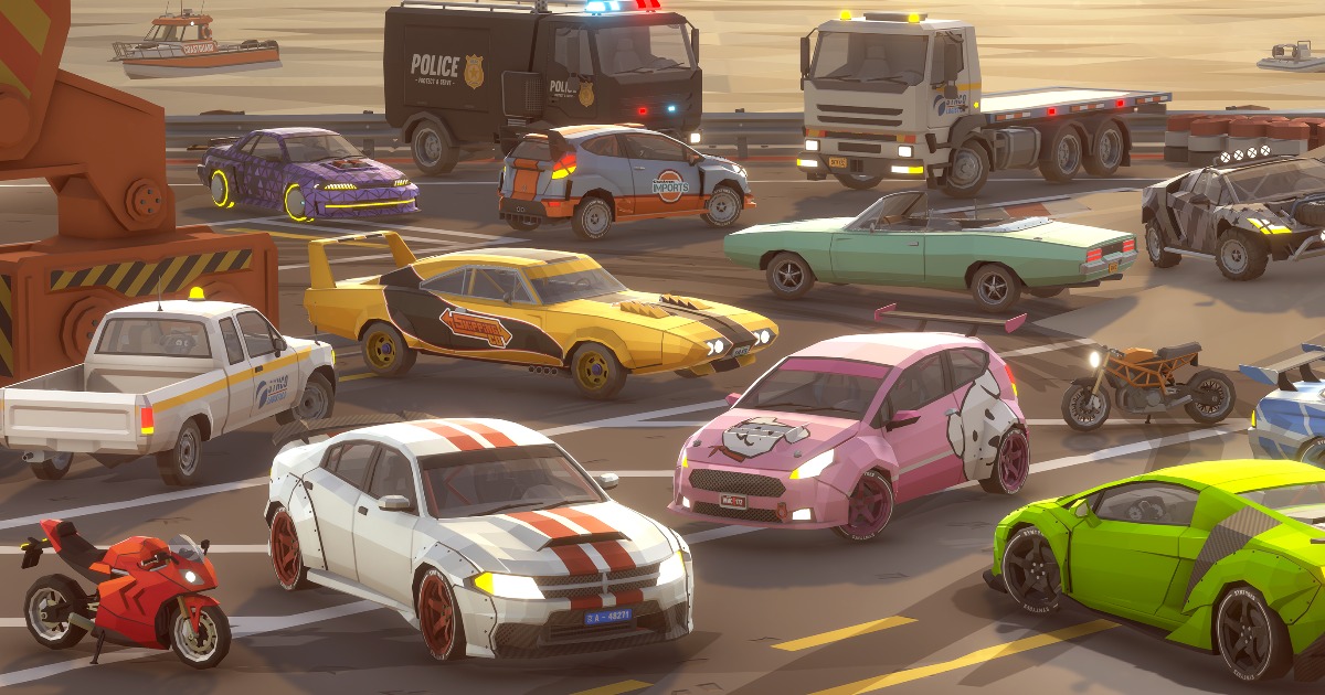 POLYGON - Street Racer - Art by Synty | 3D Land | Unity Asset Store