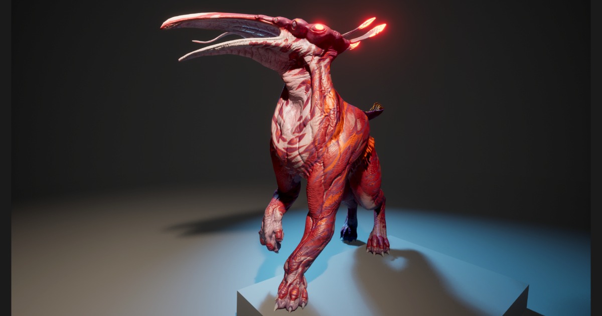 Dog Creature: Birdog | 3D Creatures | Unity Asset Store