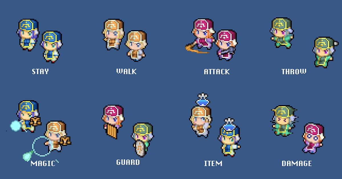 ISOMETRIC_Priest | 2D Characters | Unity Asset Store