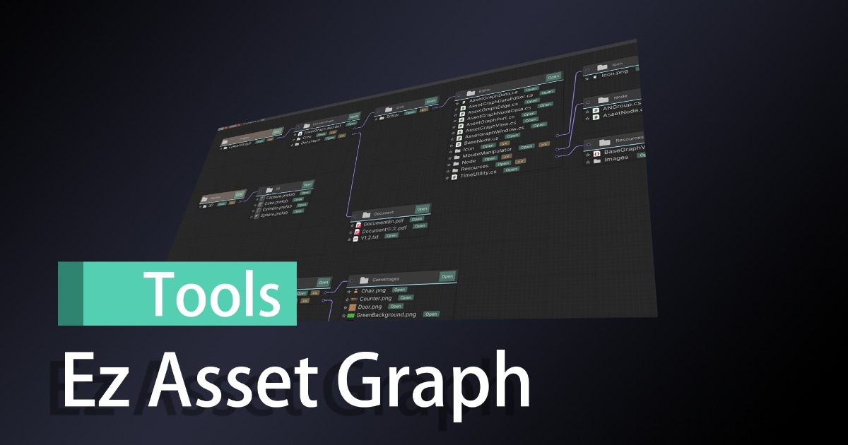 Ez Asset Graph Utilities Tools Unity Asset Store