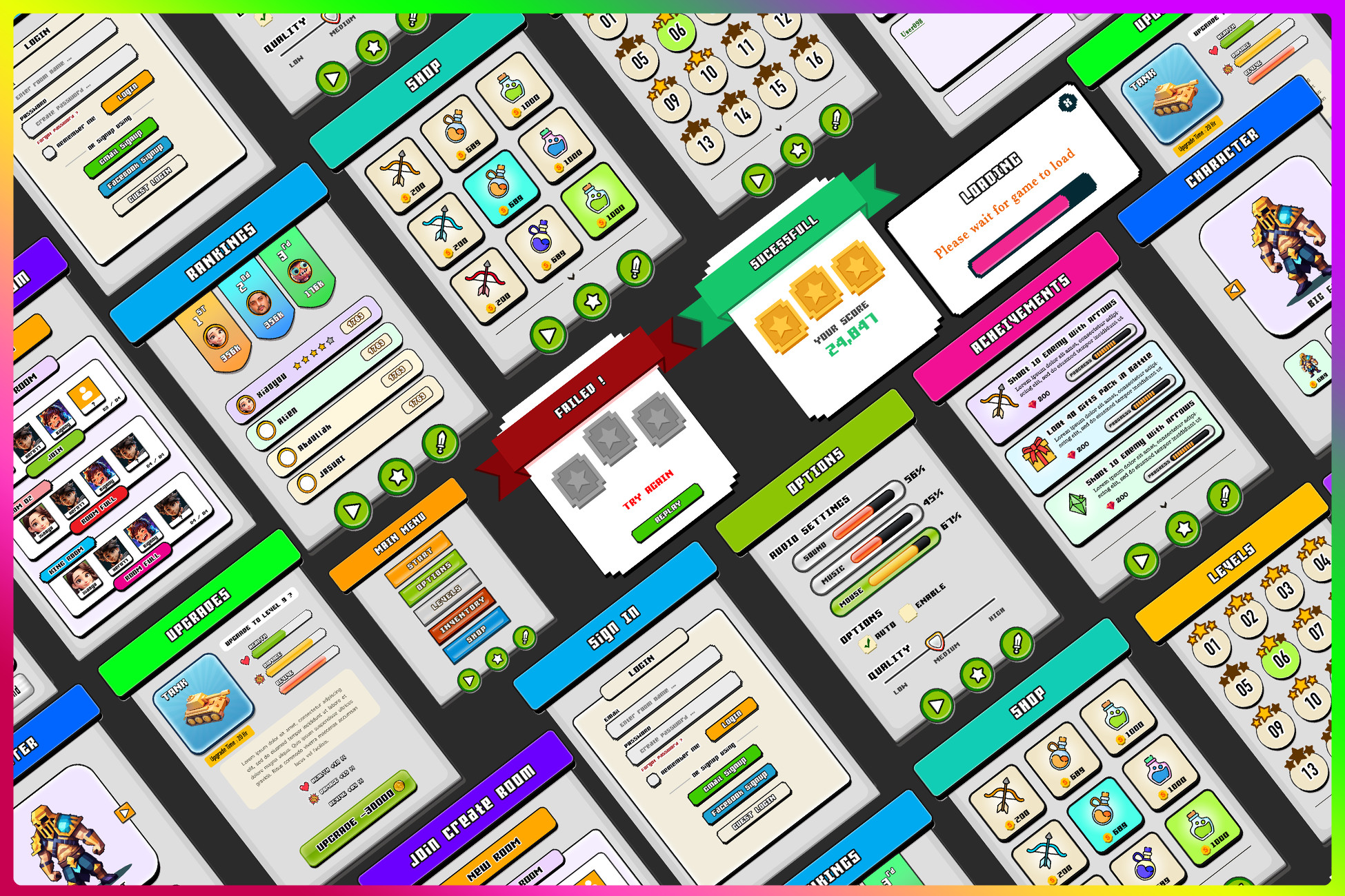 Classic UI | 2D GUI | Unity Asset Store