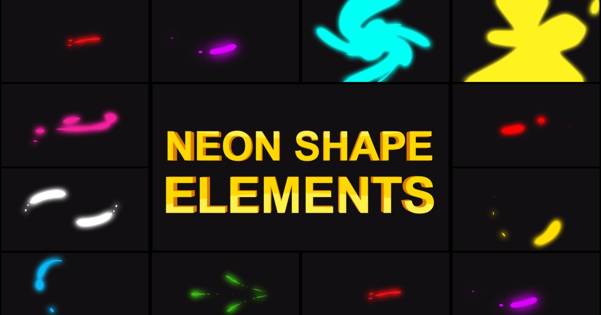 Neon Shape Elements | VFX | Unity Asset Store