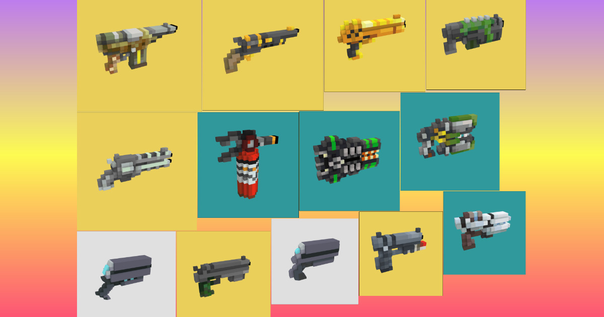 OMA 3D - Sidearm Weapons | 3D Weapons | Unity Asset Store